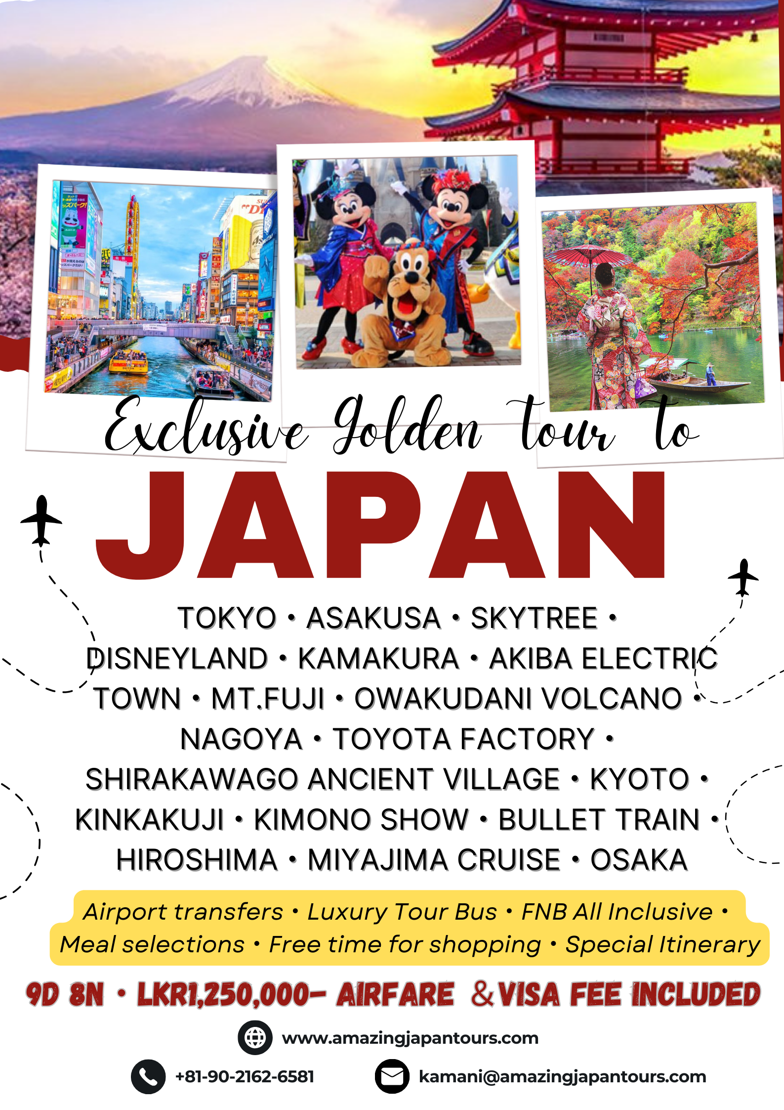 Golden Tour – AMAZING JAPAN TOURS